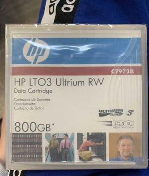Ленточный картридж HP Ultrium LTO3 RW 800Gb