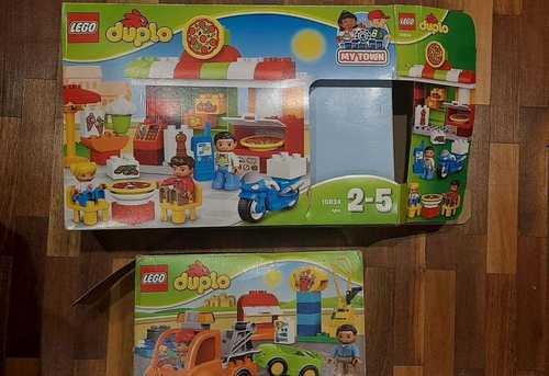 Lego duplo 10814 Эвакуатор, 10834 Пиццерия