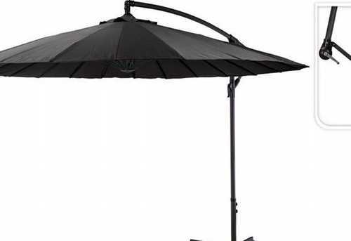 Зонт садовый складной Koopman ф300 купол Серый