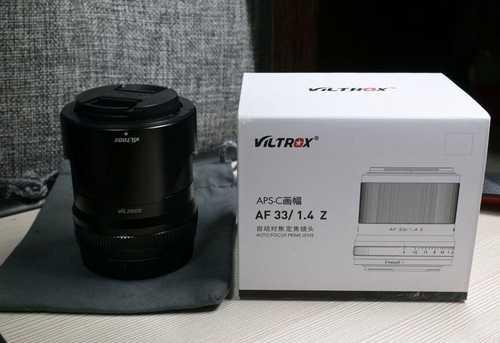 Viltrox 33/1.4 Nikon Z-Mount (APS-C)