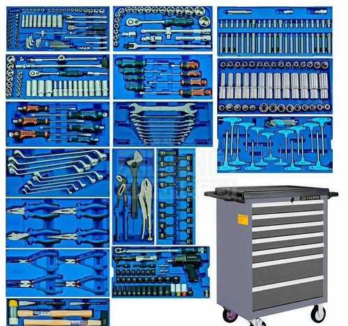 Набор инструментов телега инструментальная 366 пр
