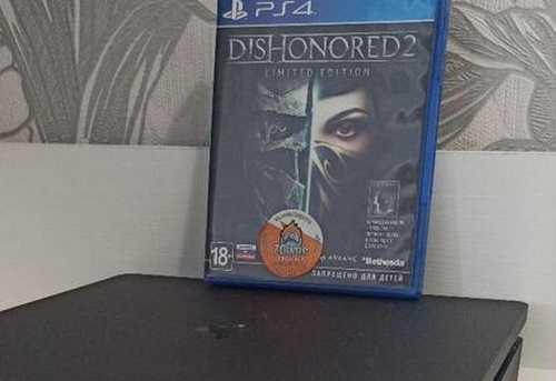 Игра на Sony PS4 dishonored 2