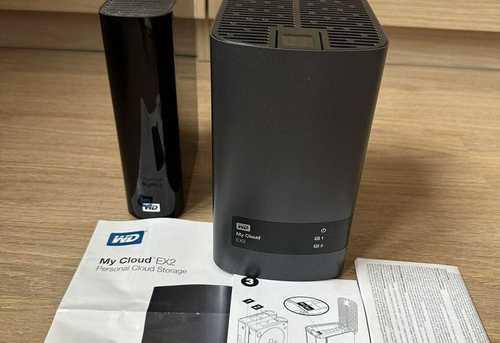 Сетевое хранилище (NAS) WD My Cloud EX2 Ultra