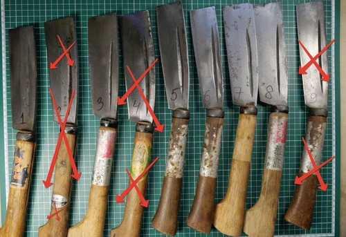 Японские топорики ножи острейшие, ковка, ламинат