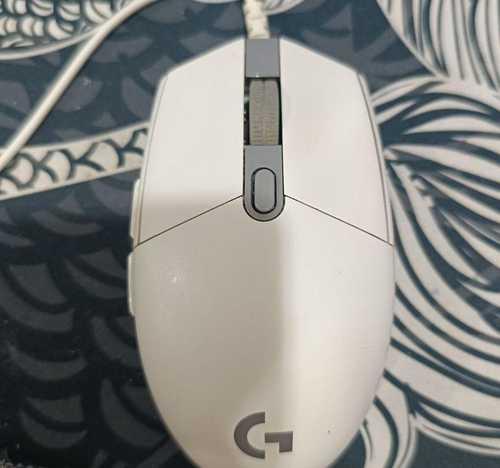 Мышь logitech g102 белая