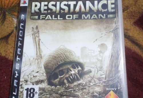 PS3 игра Resistance Fall of Man эксклюзив на англ