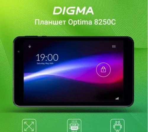 Планшет Digma Optima 8250C 2/32GB Новый