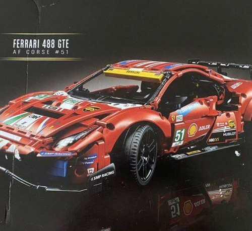 Lego Technic 42125 ferarri 488 GTE AF corse #51