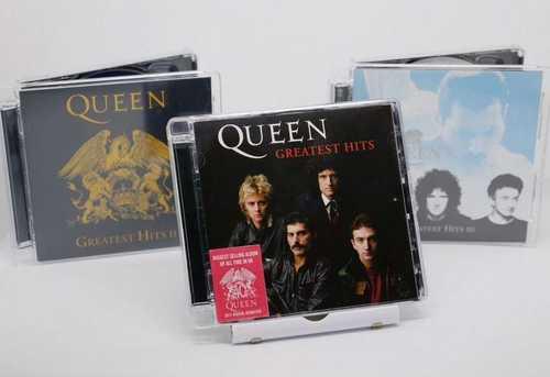 CD Queen Greatest Hits 1, 2, 3 (island records)