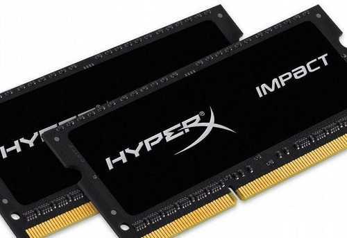 Sodimm Kingston HyperX Impact 64гб, 2*32gb 2933Mhz