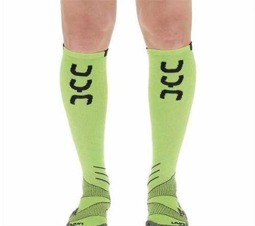 Носки UYN MS SKI EVO race MAN E173 Green Lime/Blac