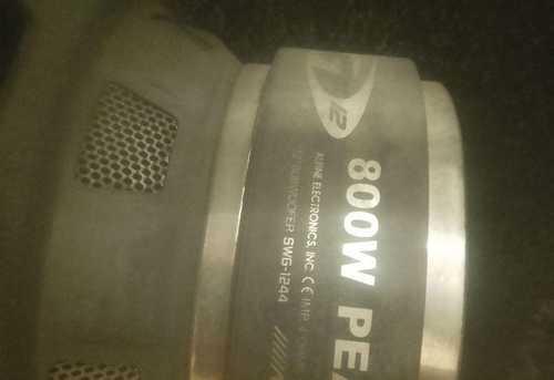 Сабвуфер Alpine sbg 1244bp моноблок kicker kx400.1