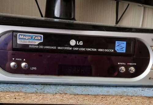 LG L295 видеомагнитофон