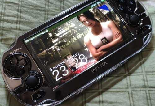 Sony Ps Vita Fat Прошитая 128GB с Матовой Плёнкой