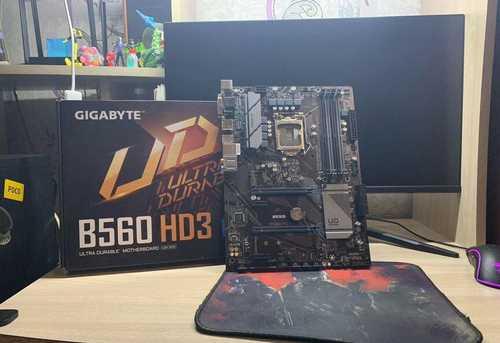 Материнская плата gigabyte b560 hd3