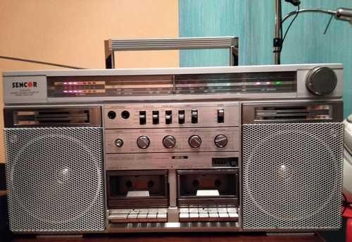 Deluxe double cessette stereo system sencor S-5400