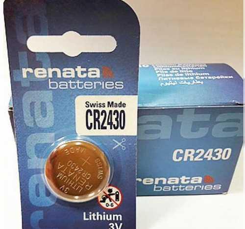 Элемент питания renata CR2430 BL1 оптом