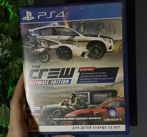 Игра The crew ultimate edition на ps4 диск