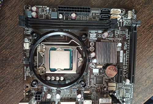 Продам комплект Gigabyte GA-H81M-S2V