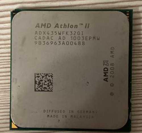 Процессор AMD Athlon ll X3 435