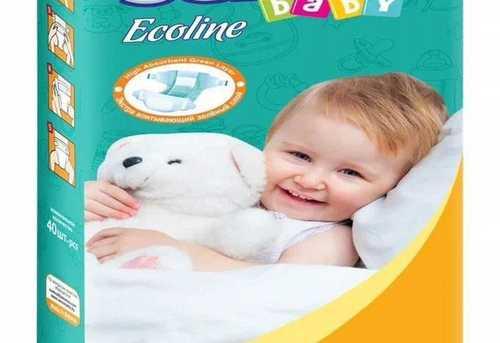 Подгузники детские senso baby Ecoline