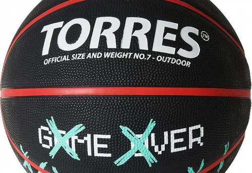 Мяч баскетбольный "torres Game Over"