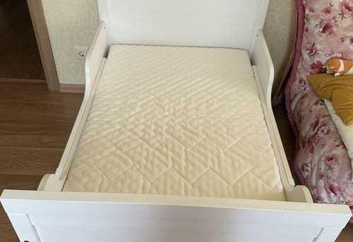 Детская растущая кровать IKEA sundvik с матрасом