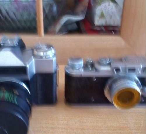 Зеркальные фотоаппараты Зенит и Зоркий