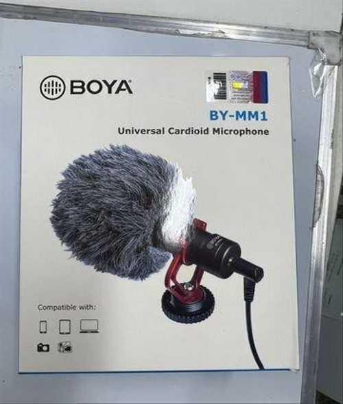 Накамерный микрофон boya mm1