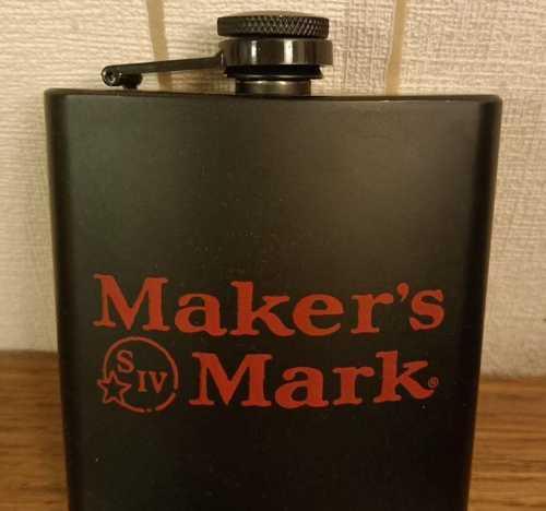 Фляжка из нержавейки Maker's Mark