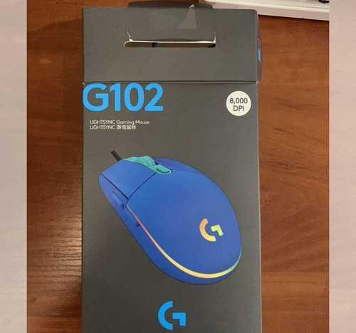 Игровая мышь logitech g102