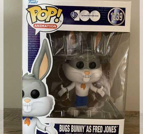 Funko pop Bugs Bunny as Fred Jones 1239