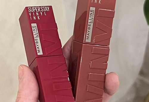 Maybelline super stay помада