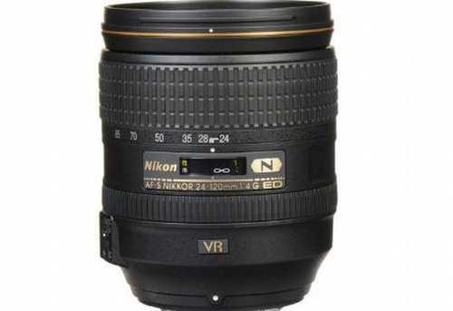 Nikon 24-120mm f/4G ED VR AF-S Nikkor новый, гаран