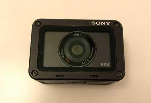 Компактная подводная фото видео камера Sony RX0
