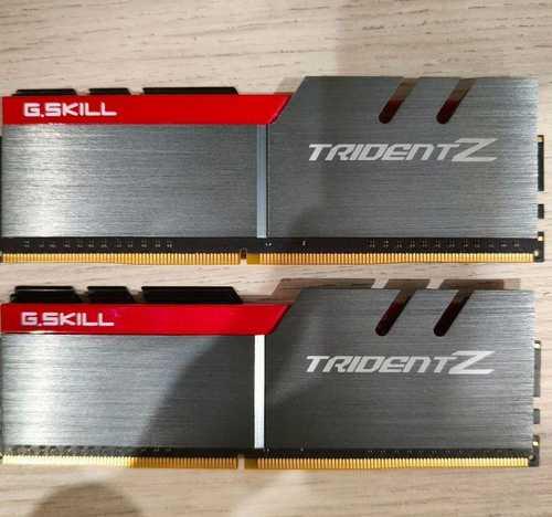 Оперативная память gskill trident z ddr4 16gb(2x8g