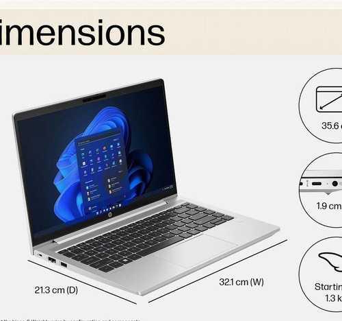 HP Probook 445 G10 / Ryzen 7 /16Ram / Новая
