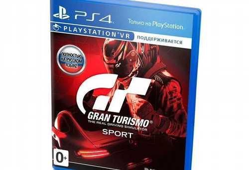 Gran Turismo Sport PS4 игра диск