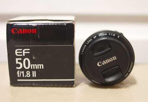 Объектив canon 50mm 1 8