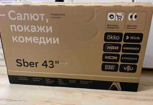 Новый телевизор Sber SDX-43F2120B