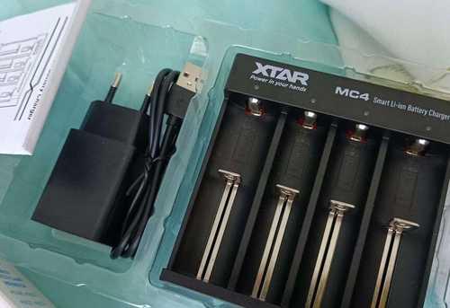 Зарядное устройство xtar mc4 новое