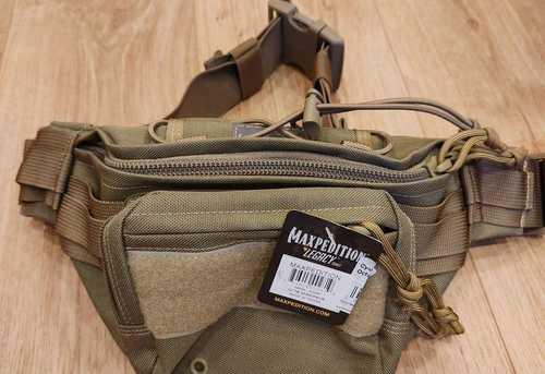 Maxpedition octa (khaki) сумка поясная хаки