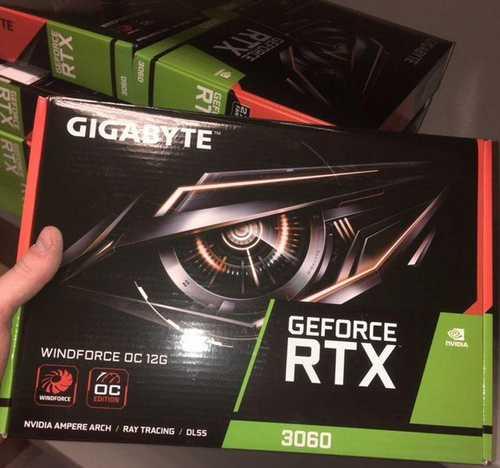 Коробки Видеокарты rtx 3060