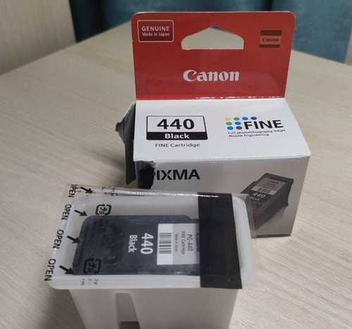 Картридж для принтера canon 440 black