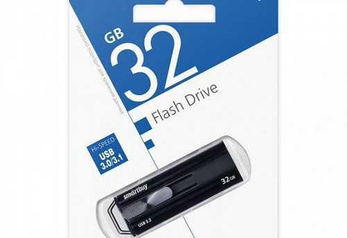 Флешка USB 32GB 3.0/3.1 металл,цвет черный