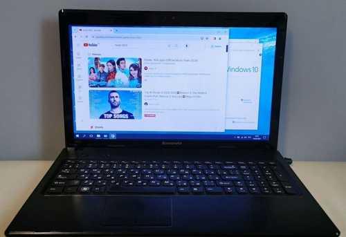 Lenovo g570, i7-8потоков, ssd128gb, 8gb