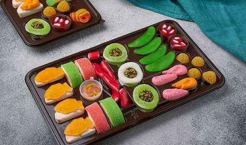 Оригинальный подарок - мармелад в виде набора суши