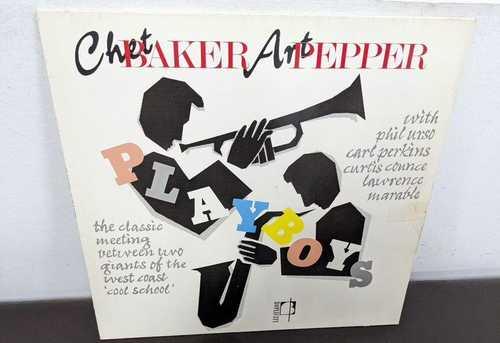 Chet Baker Art Pepper "Playboys" винил супер джаз