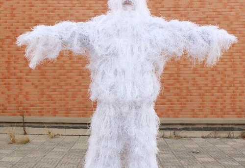 Маскировочный костюм гили Зима "Белый"
