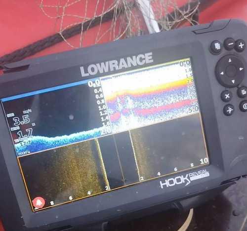 Эхолот lowrance hook reveal 7 tripleshot